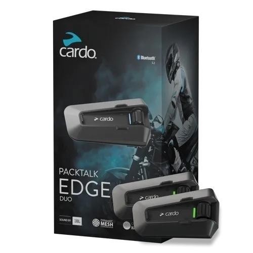CARDO Packtalk Edge Duo Intercom Communication System Duo Pack ...