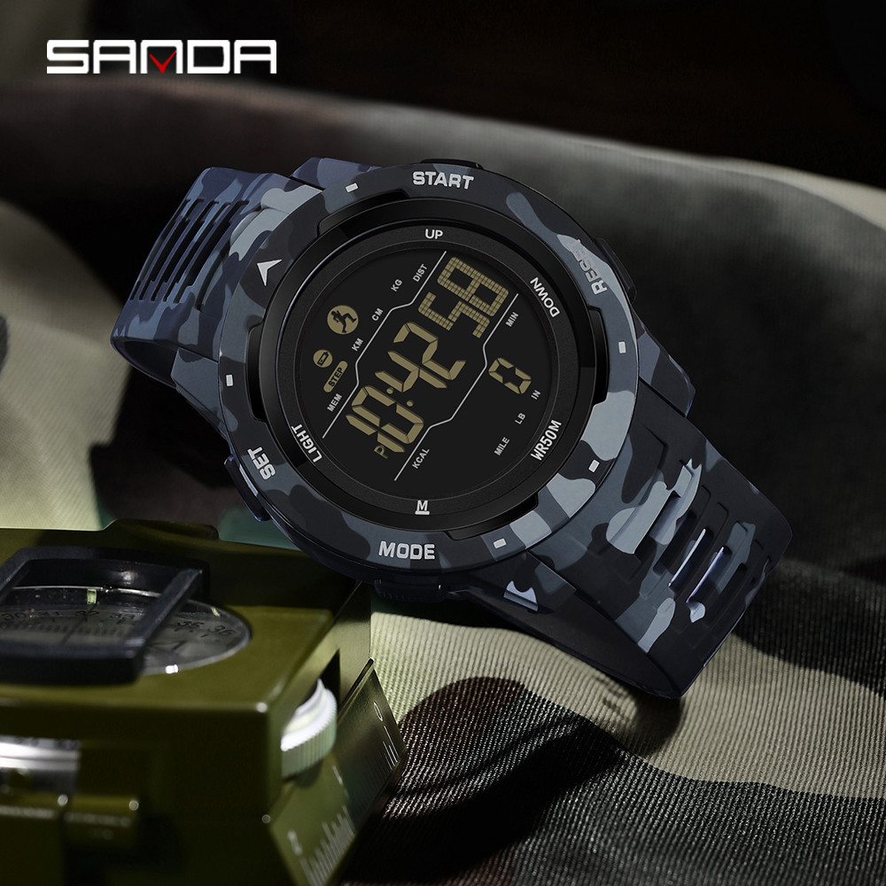 Sanda Multi functional Calorie Mileage Outdoor Waterproof Sports Men's ...