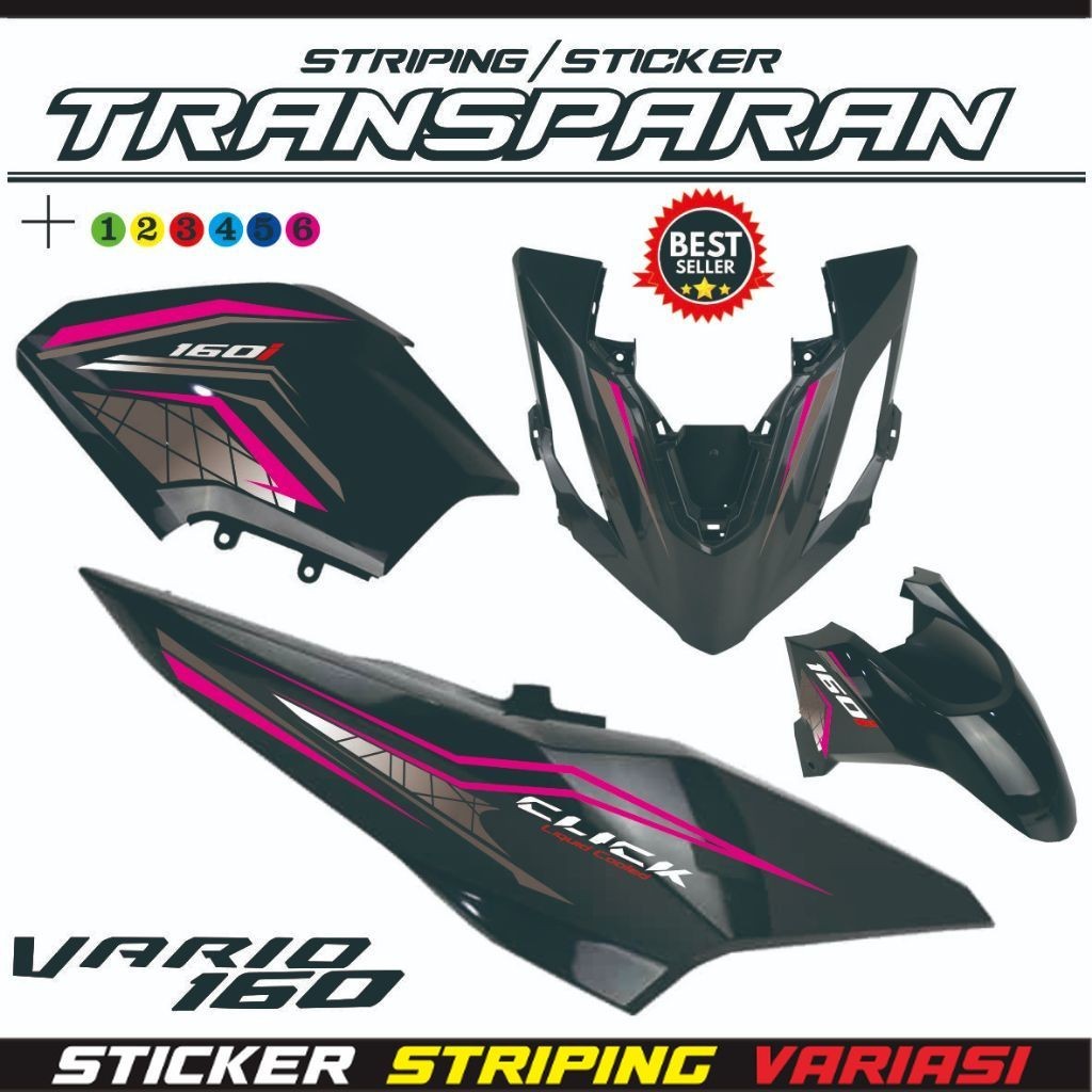 Variations Of LIS STRIPING UV VARIO NEW 160 ABS/CBS Variations Of ...