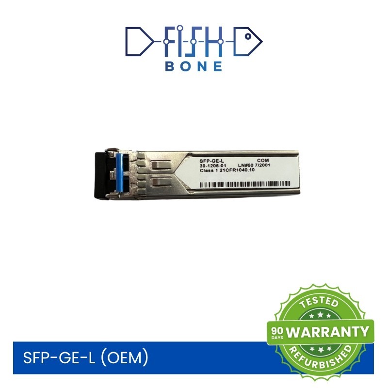 SFP-GE-L 1000BASE-LX/LH SFP (DOM) Transceiver (OEM Cisco Compatible ...