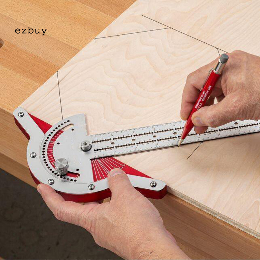 [EY] Easy-to-read Angle Ruler Woodworking Edge Ruler Woodworkers Edge ...