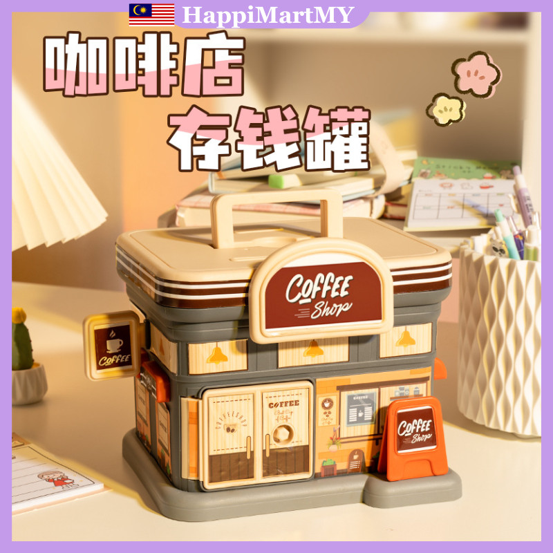 Kid Money Saving Challenge Cash Storage Box Piggy Bank Coin Bank Save ...