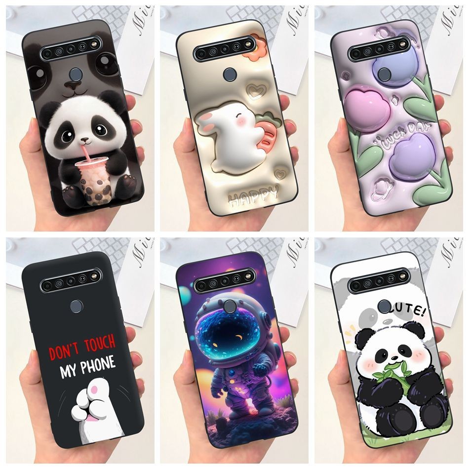 LG K41S K51S 2020 LM-K410 LM-K510 Cute Panda Rabbit Cat Pattern Case LG ...