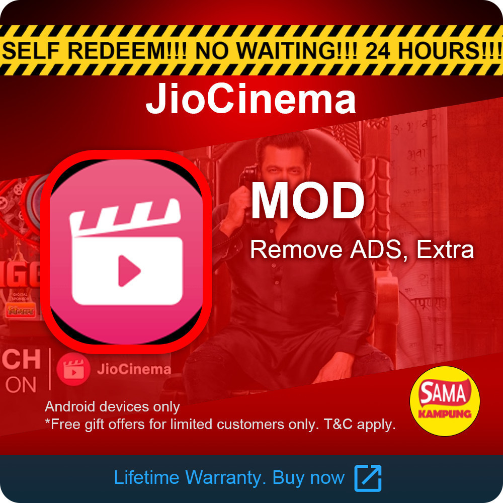[24H SELF REDEEM | ANDROID APP] JioCinema MOD | TRUSTED SELLER ...