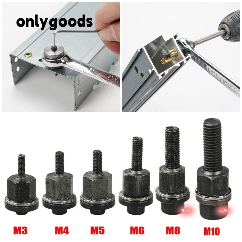 ONLYY 1Pcs Hand Rivet Nut, Mandrel Staple M3 M4 M5 M6 M8 M10 Manual ...