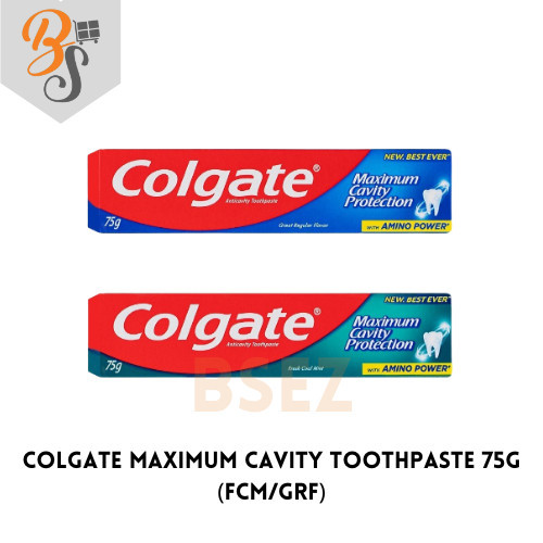 COLGATE MAXIMUM CAVITY TOOTHPASTE 75G (FCM/GRF) | Shopee Malaysia