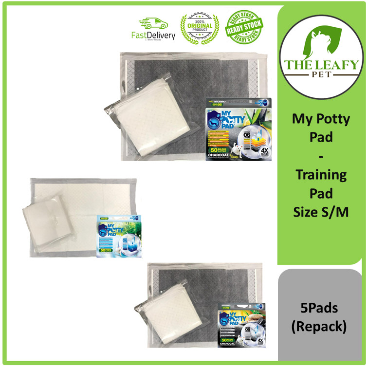 My Potty Pad Training Pad Original / Charcoal ( Size S - 33x45cm ...