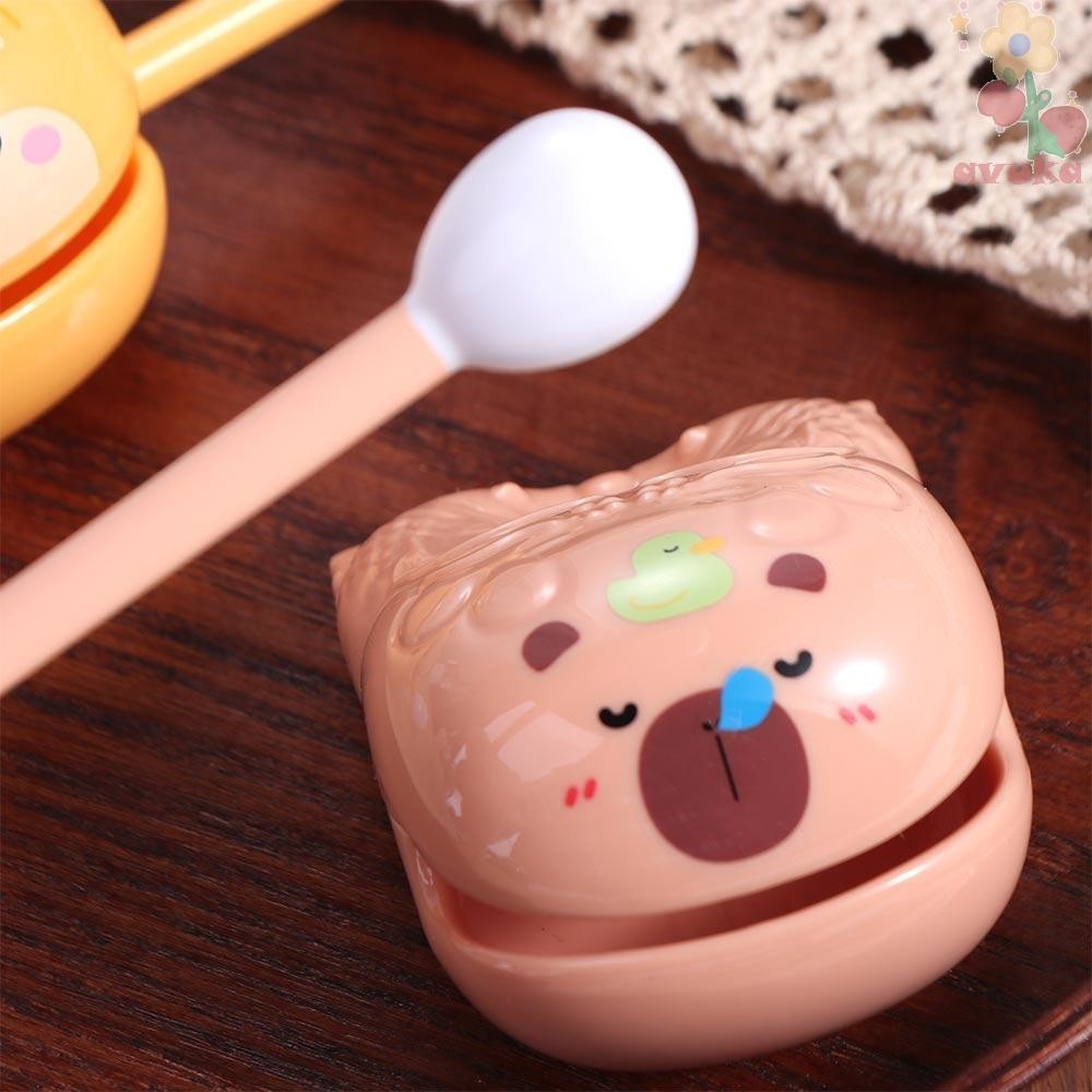 AVUKA Capibara Small Wooden Fish, Capibara Animal Shape Animal Panda ...