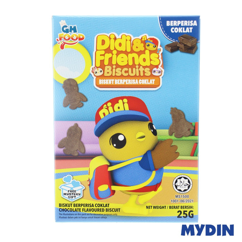 GH Food Didi & Friends Biscuits (25g) - 2 Variants | Shopee Malaysia