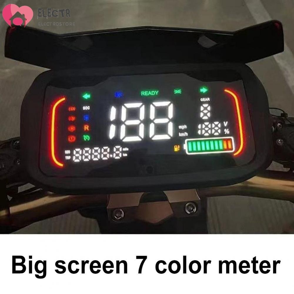 LCD Display Meter For E Bike Motor Meter Replacement Scooter Universal ...