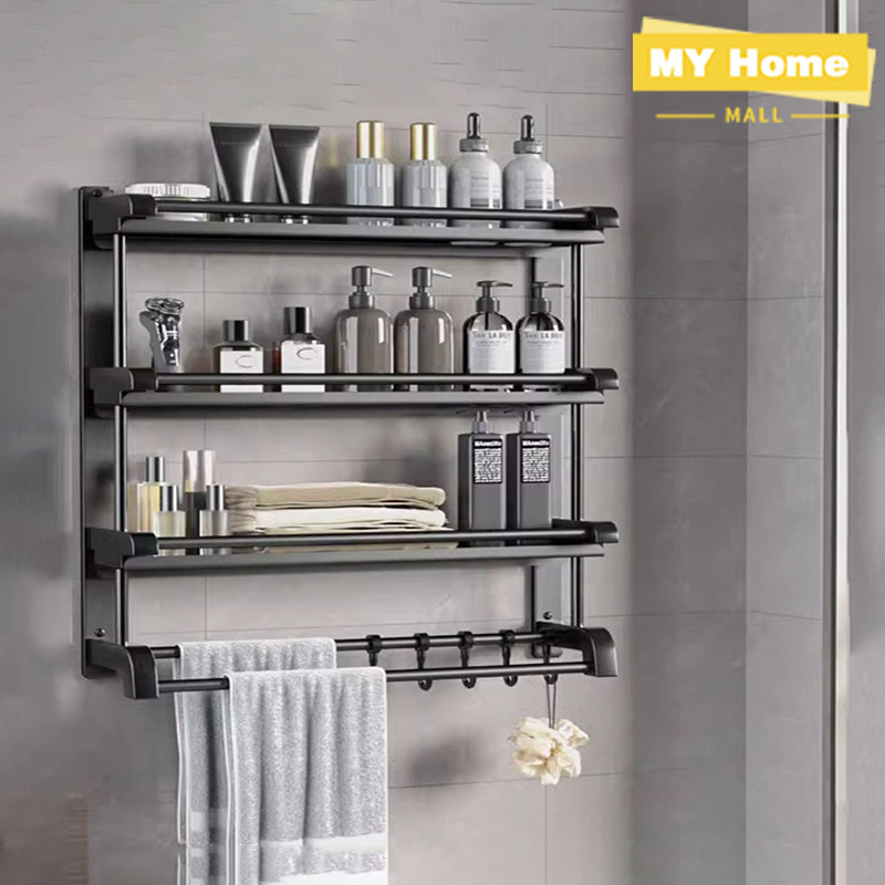 Washroom Rack Stainless Steel Bathroom Rack Shampoo Rack Bathroom ...