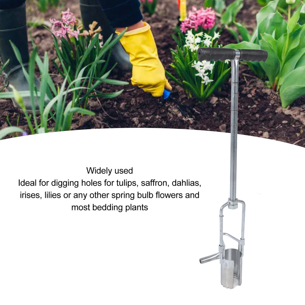 Bulb Planter Professional Manual Long Handled Bulb Planter Sod Plugger ...