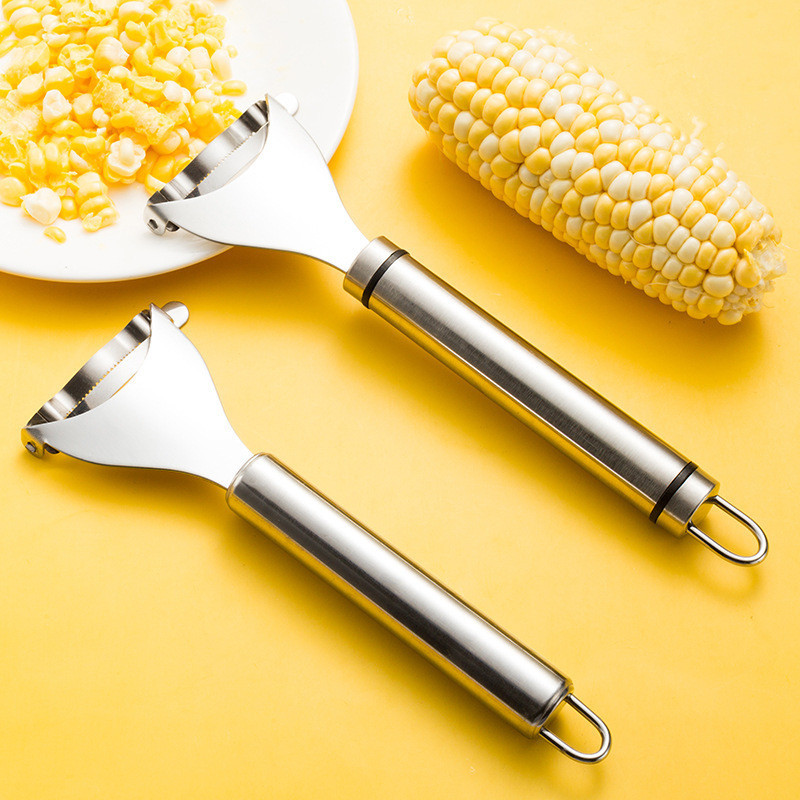 Corn Peeler Corn Stripper for Corn on The Cob Remover Tool Stainless ...