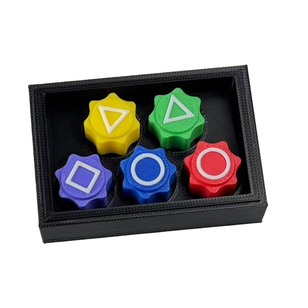 Squid Game Gonggi Pebbles Stones Game Colorful Stones Korean Folk Game ...