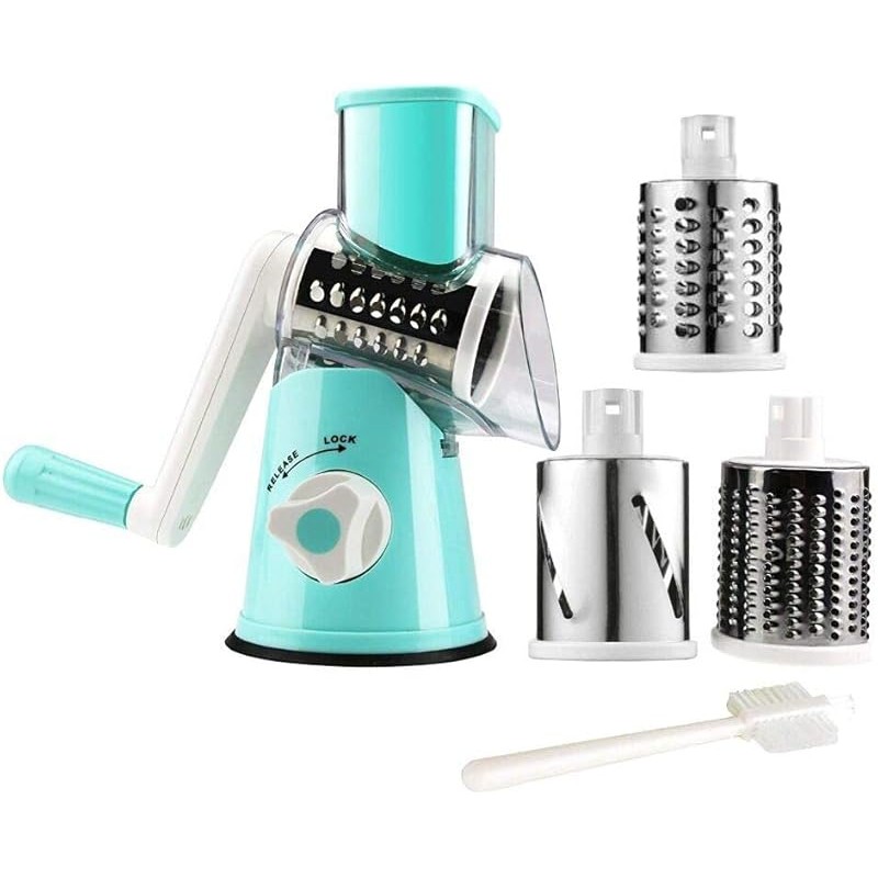 Manual Rotary Cheese Slicer Parmesan Cheese Grater untuk makanan ...