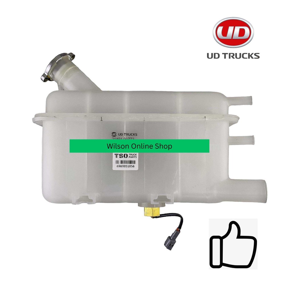 Nissan UD Truck CD4 CD48 GE13 Radiator Spare Tank With Sensor/Ganti ...