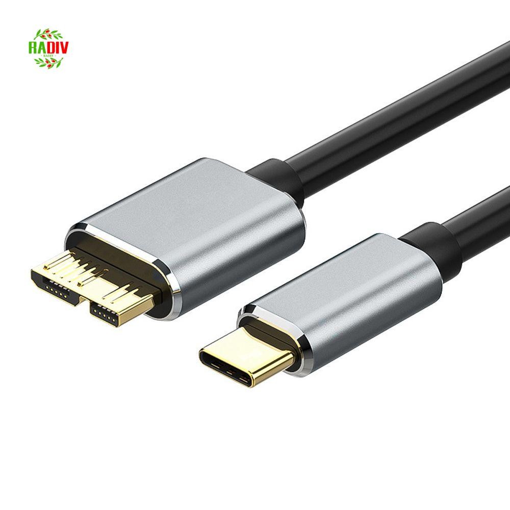 RADIV Type C To Micro B Cable Laptop 3A 5Gbps USB C 3.0 Micro B Wire ...