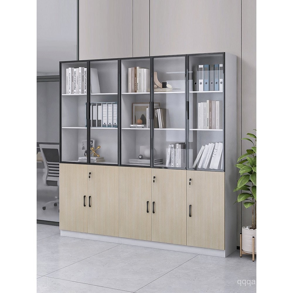 Office File Cabinet Wooden Simple Modern File Cabinet Data Cabinet ...
