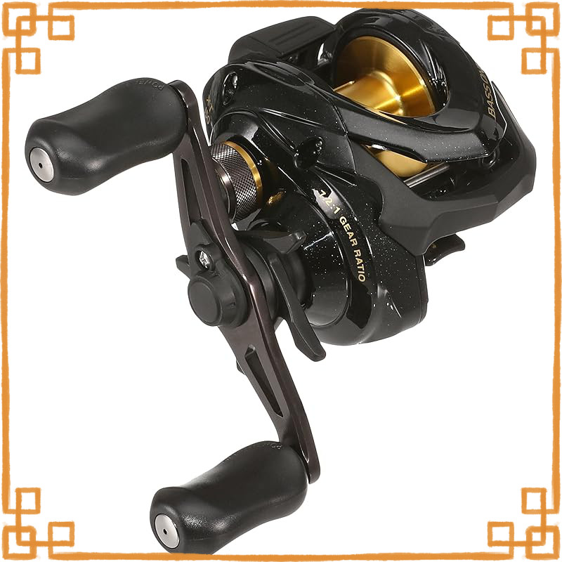 Shimano Bass One XT 151 Left-Hand Baitcasting Reel - Versatile Black ...