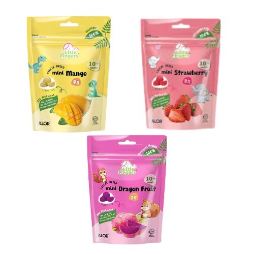 Little Fingers Freeze Dried Mini Fruits 15g (10 months+) | Shopee Malaysia