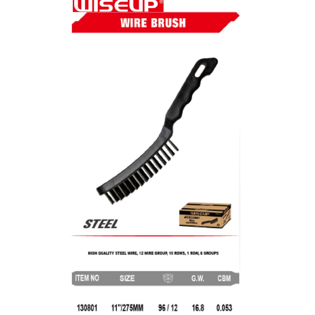 ( FAST SHIP ) WISEUP Stainless Steel Wire Cleaning Hand Plastic Shoe ...