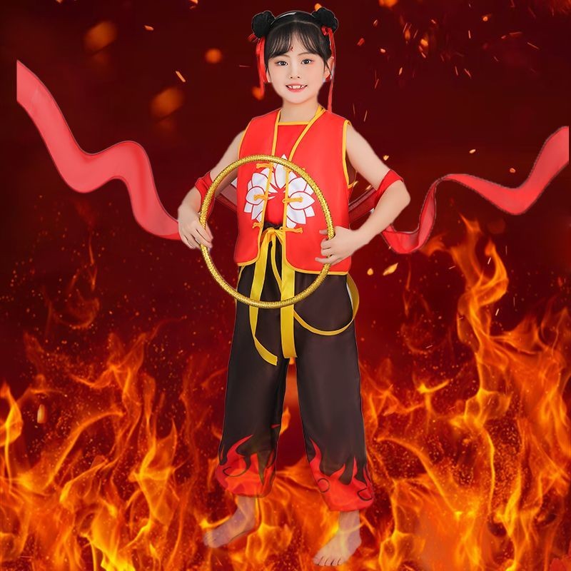 Six One Nezha Clothes Children's Demon Boys Around the World Same Style ...