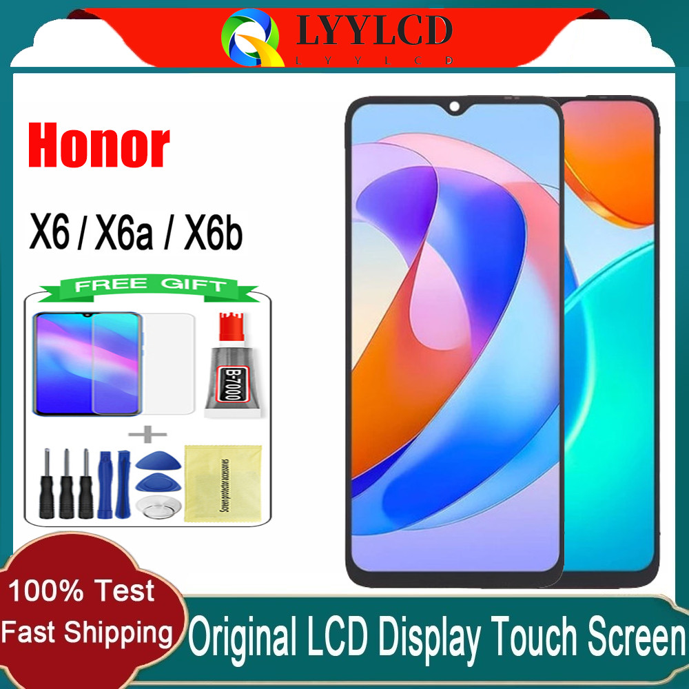 Original Honor X6 X6a X6b LCD Display Touch Screen Replacement | Shopee ...