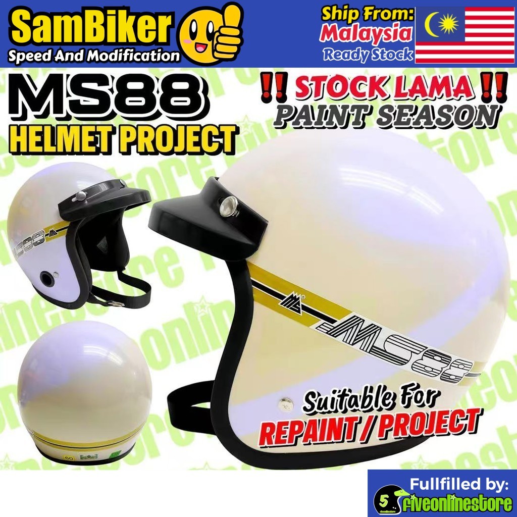 CLEAR STOCK Helmet MS88 Stock Lama Cat Color Season Helmet MS 88 For ...