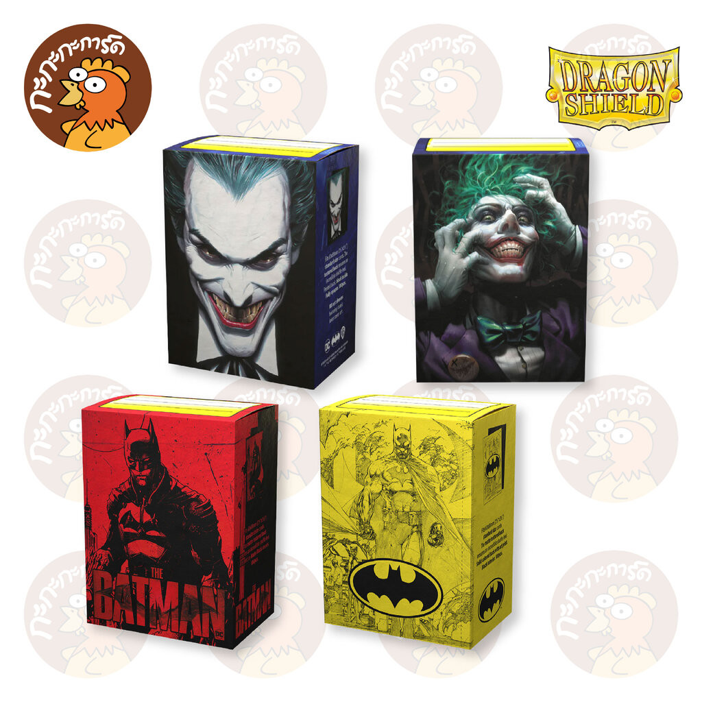 Dragon Shield-Batman-Art Sleeves 100 Card Packs Original Licensed From ...