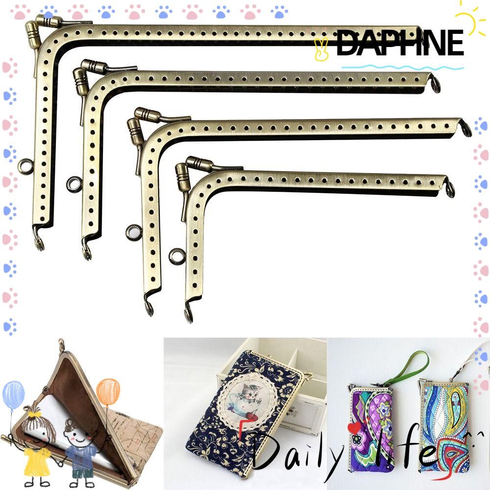 DAPHNE-HOME Purse Frame Kiss Clasp Bag Hardware Bag Frame Buckle DIY ...
