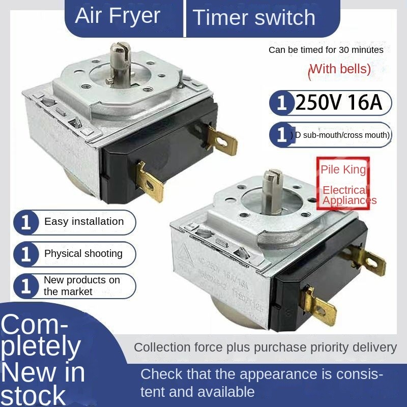 Air Fryer Electric Steamer Electric Oven Timer Switch Semicircle Shaft ...