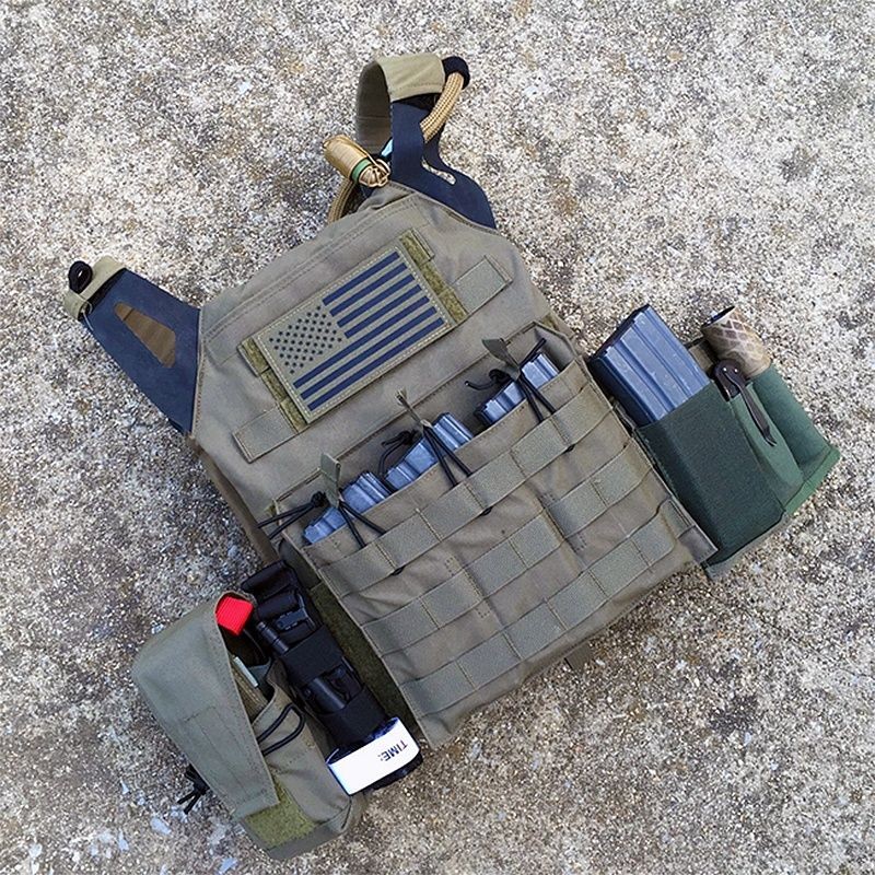 American Seal JPC Tactical Vest Combat Vest Lightweight Stab-Proof ...