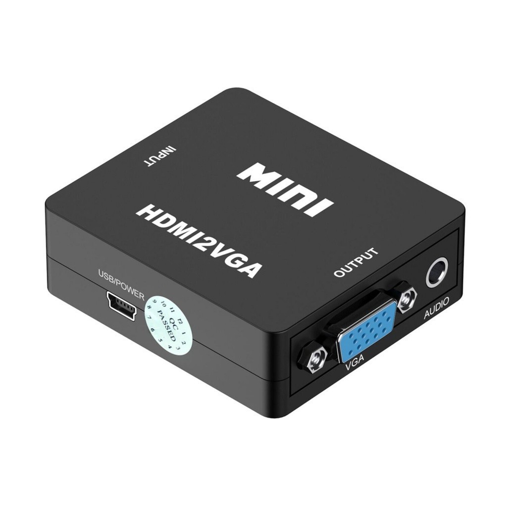 Mini HDMI to AV Video Signal Converter HDMI RCA CVBS to VAG Video HDTV ...
