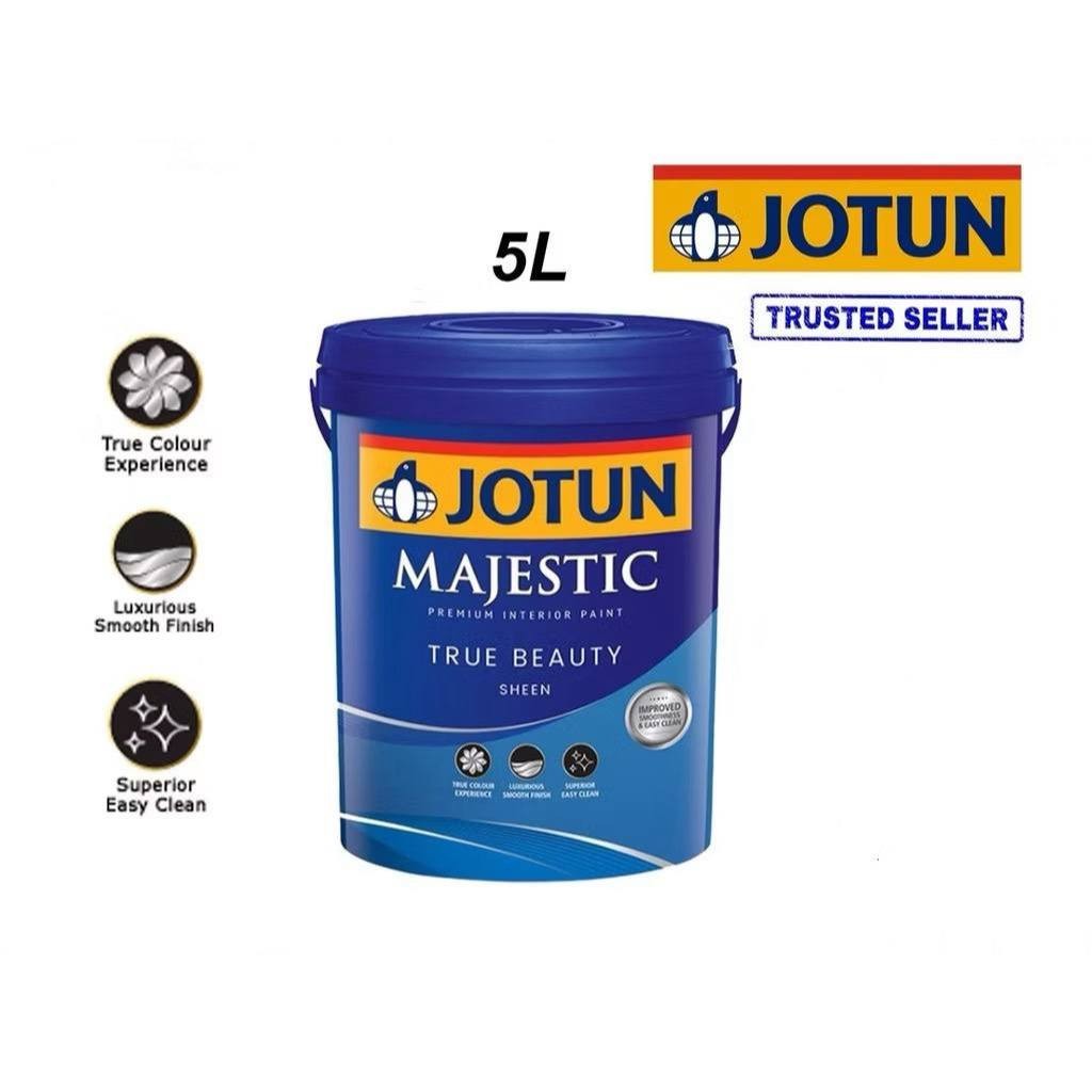 5L JOTUN Majestic True Beauty Sheen (Color Option) | Shopee Malaysia