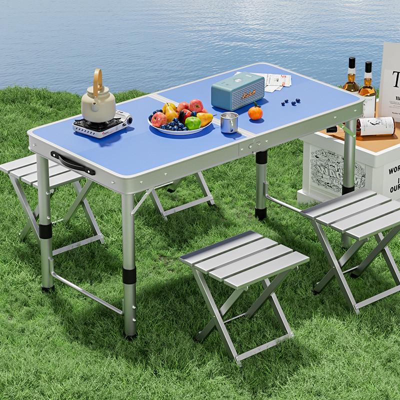 Table Night Market Stall Push Stall Simple Table Outdoor Camping Eating ...