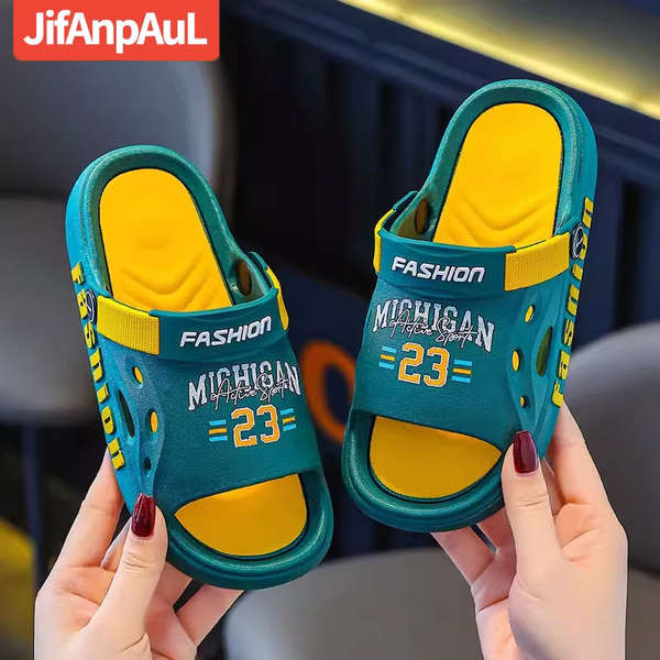 sandal budak lelaki kasut raya Selipar kanak-kanak memakai anak lelaki ...