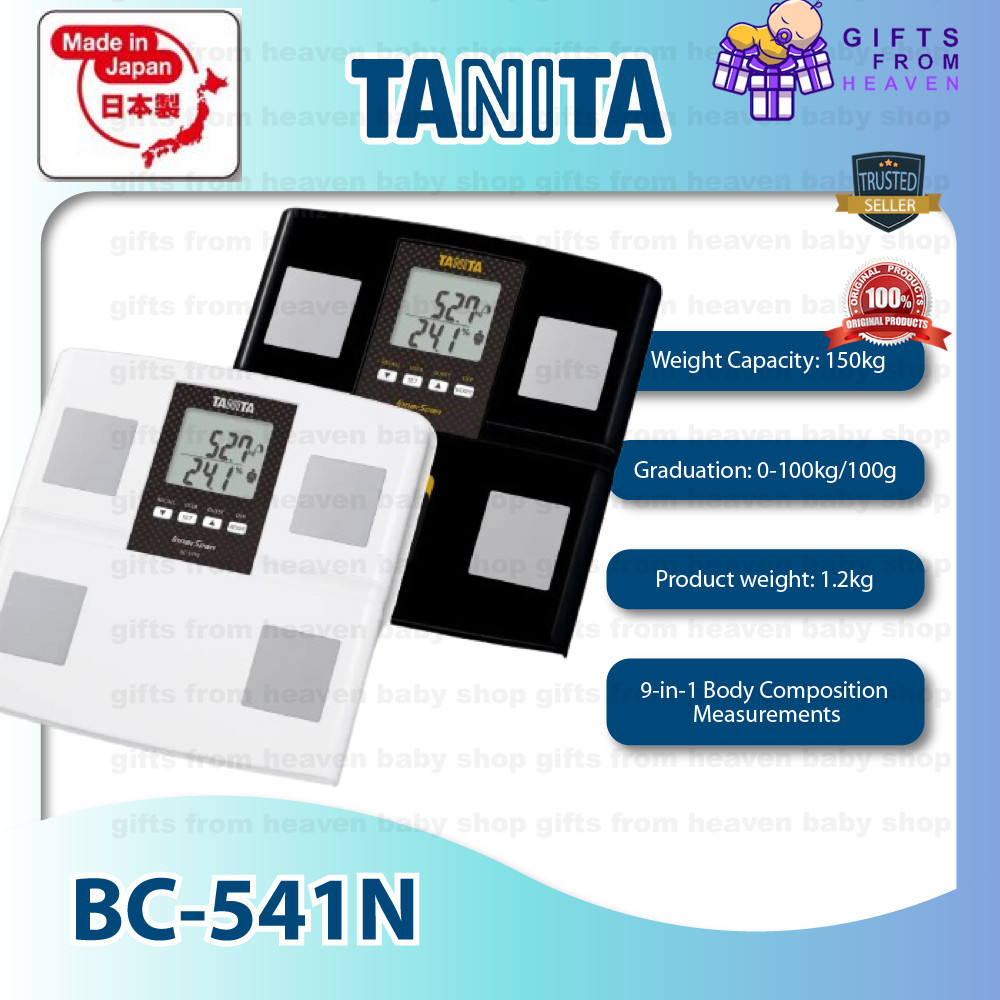 [Made in Japan] TANITA BC-541N 9-in-one Lightweight Body Composition ...
