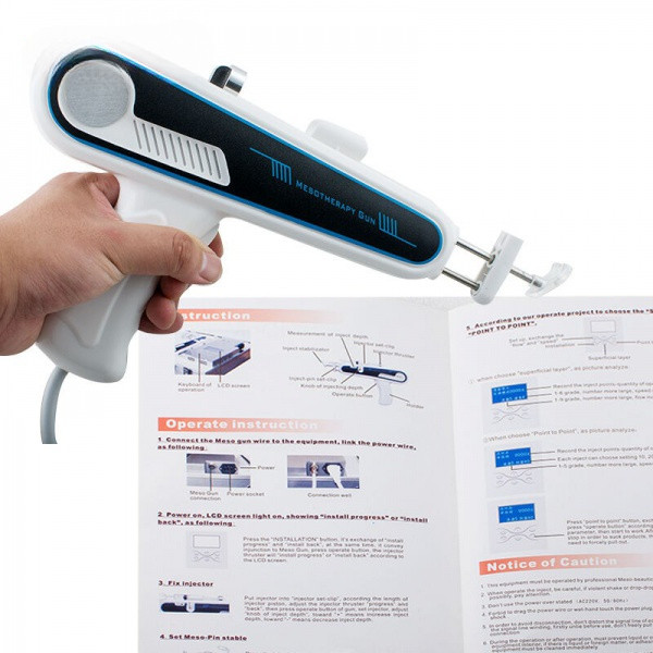 Mesotherapy Gun Mesogun Meso Therapy Rejuvenation Anti-Wrinkles Depth ...