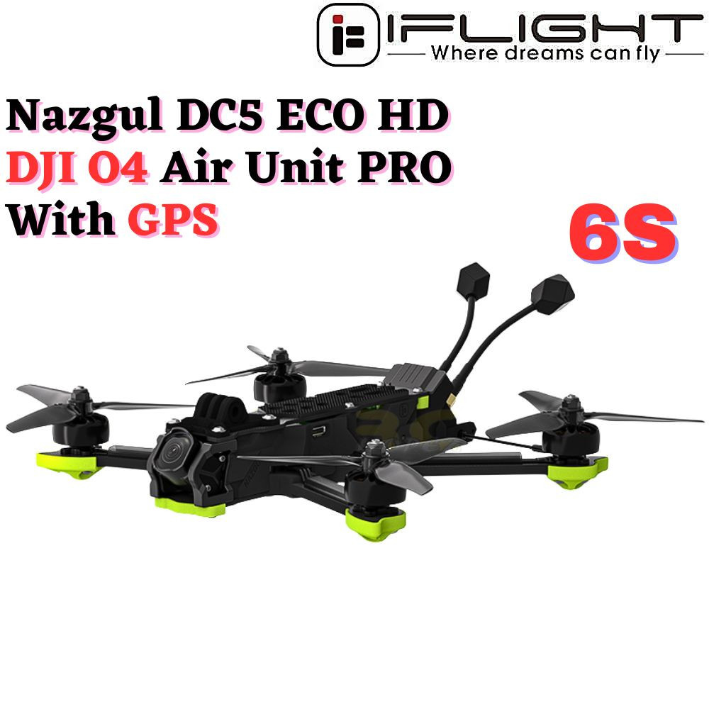iFlight Nazgul DC5 ECO HD DJI O4 Air Unit PRO 240mm 6S 5 Inch FPV ...