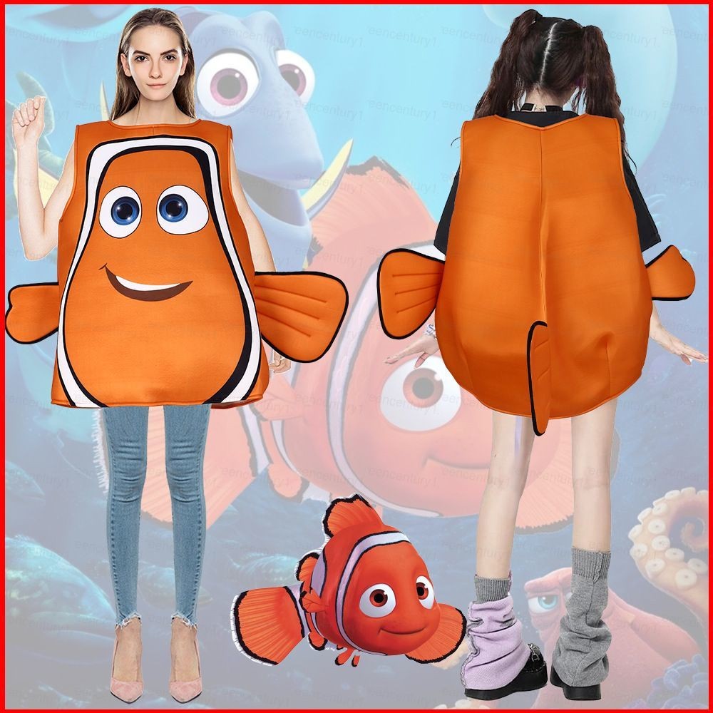 GRE Finding Dory Nemo fish Composite sponge role play cosplay cloth ...