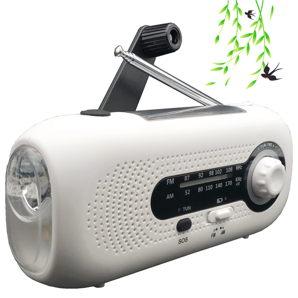 SOS Pencegahan Bencana Kecemasan Solar Engkol Tangan Kuasa Cuaca Radio ...