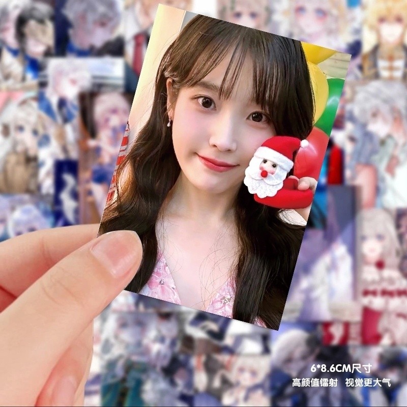 Iu Li Zhien Photocard, Celebrity Merchandise, IU Laser High-Face ...