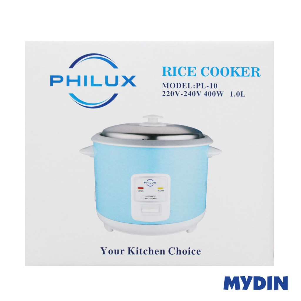 Philux Rice Cooker PL-10 (1.0L) | Shopee Malaysia