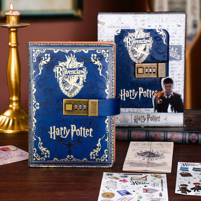 Genuine Harry Potter Merchandise Notebook Password Book Locked Diary ...