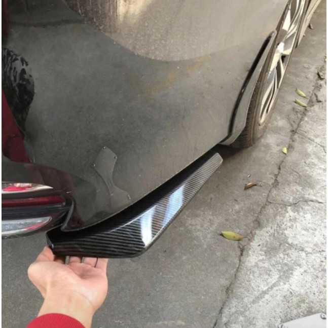 CAR Front Rear Corner Bumper Lip Skirting Diffuser Splitter Protector ...