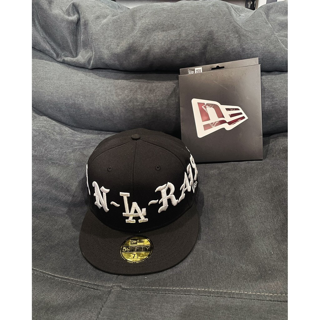 New E.1.r.a Born X MLB Los Angeles Dodgers Black Raised 59F.I.FTY ...