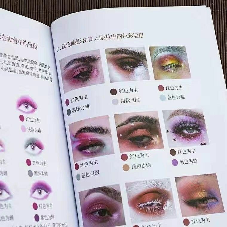Makeup Basic Theory Exercise Book Makeup Artist Xueba Notes Makeup ...