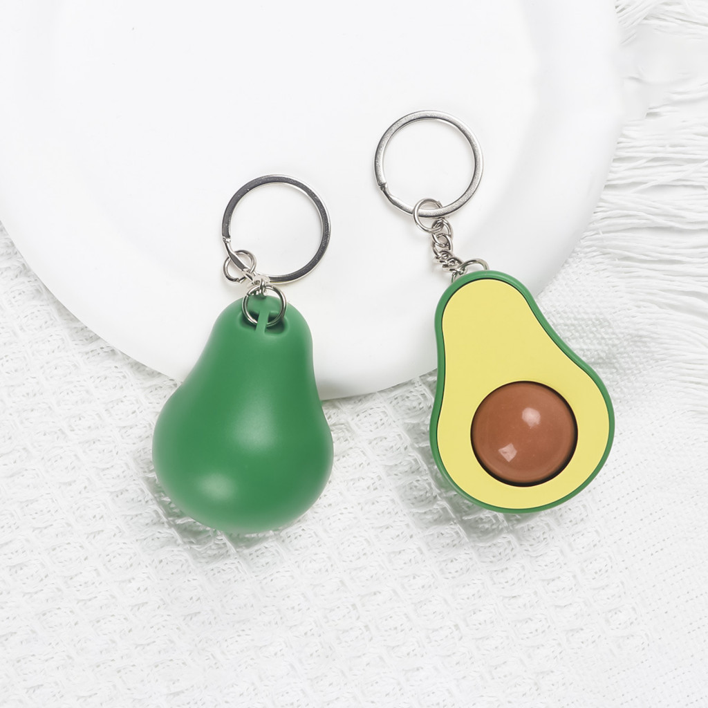 Kids Avocado Toy Rolling Ball Fidget Toy Avocado Keychain Fidget Toy ...