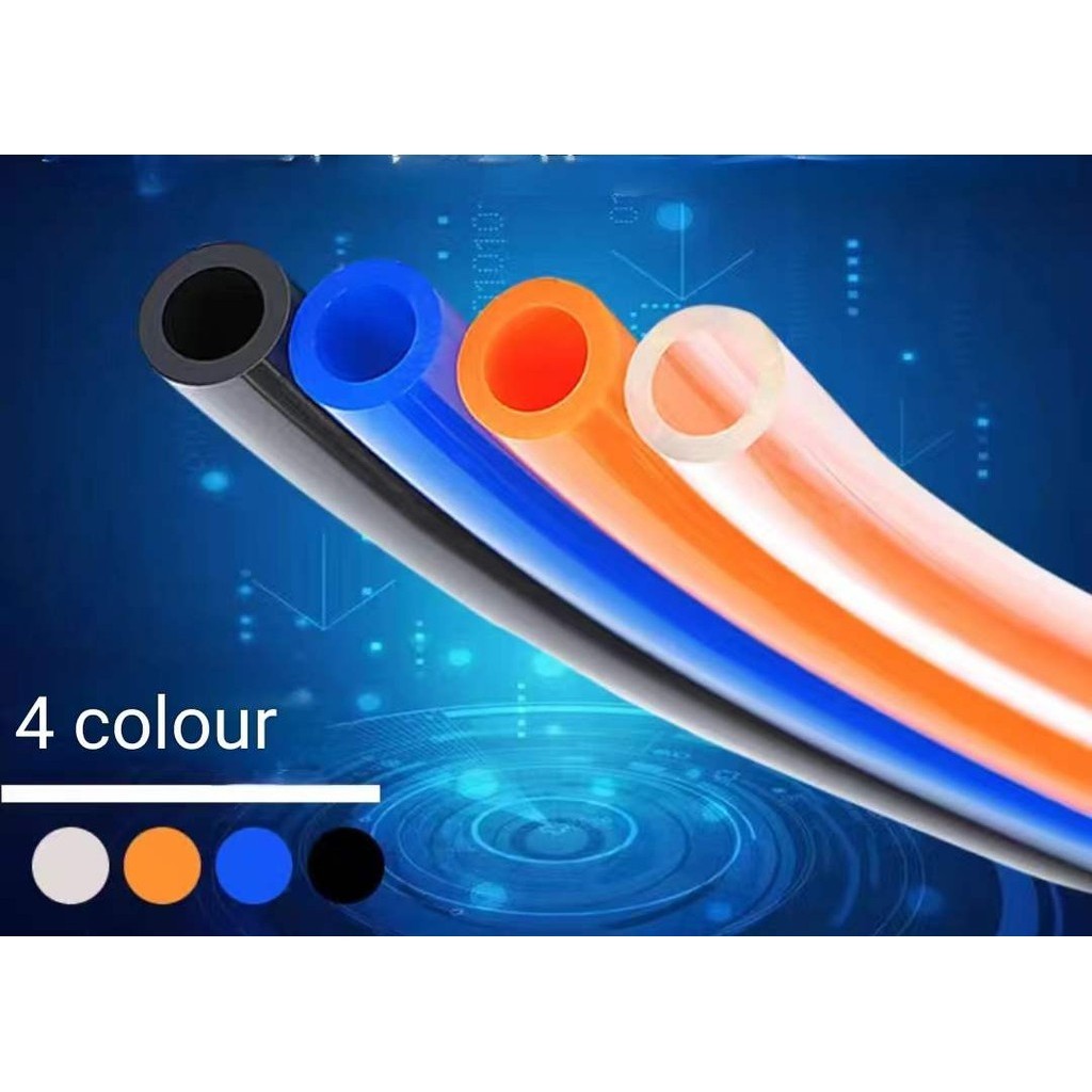 1 meter PU Tube Pneumatic OD 4mm 6mm 8mm 10mm 12mm PU Hose Air ...