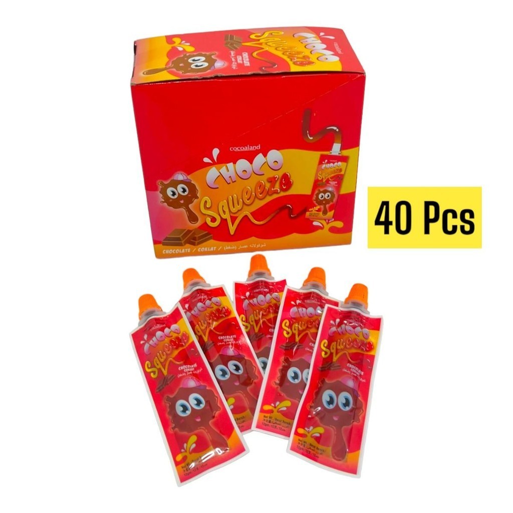 Choco Squeeze Chocolate 40 pcs | Shopee Malaysia
